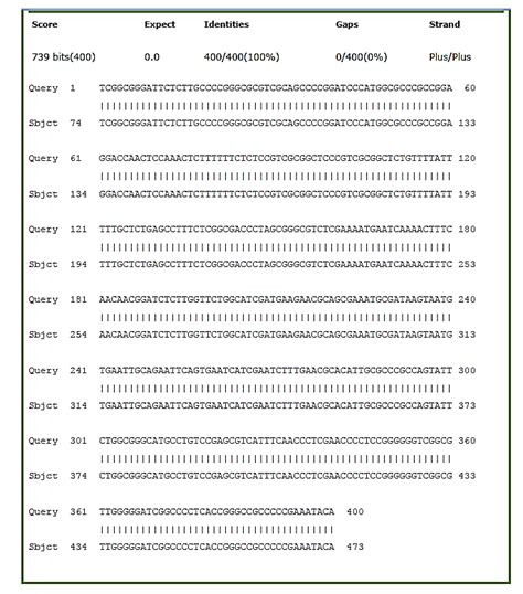 Sequence Alignment Of Its Regions Of 58s Rna From Trichoderma