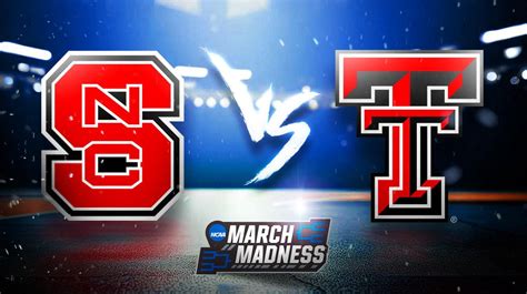 Nc State Texas Tech Mens March Madness Prediction Odds Pick