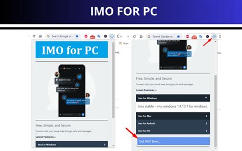IMO For PC Download IMO on your Windows Mac ios 다운로드