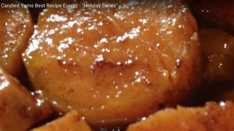 Southern Baked Candied Yams Recipe