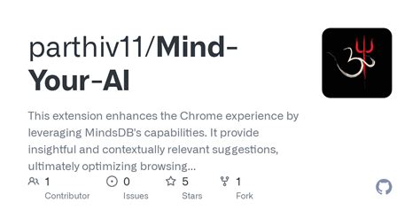 Github Parthiv11mind Your Ai This Extension Enhances The Chrome