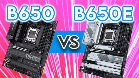Amd B650e Vs B650 Motherboards What Are The Key Differences Geekawhat