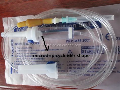 Pediatric Infusion Set Macrodrip With Needle 60 Drip Ml Buy Pediatric