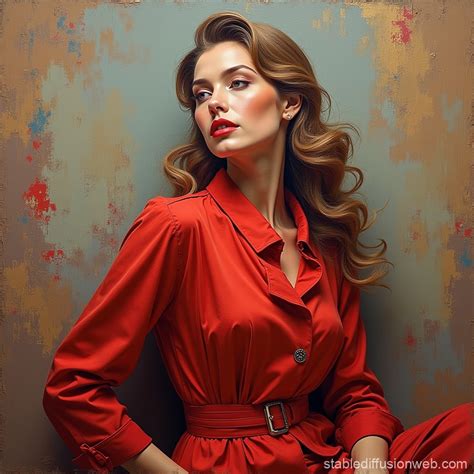 8k 3d Oil Painting Of A Beautiful Woman Stable Diffusion Online