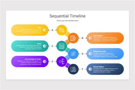 Sequential Timeline Keynote Presentation Template Nulivo Market