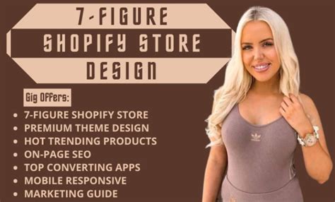 Create 7 Figure Shopify Dropshipping Store Design As A Shopify Expert By Victoriaexm Fiverr