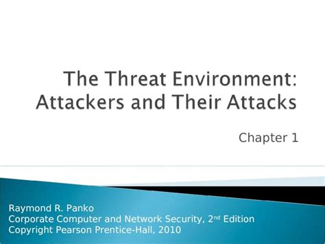 Ppt Chapter 1 Raymond R Panko Corporate Computer And Network
