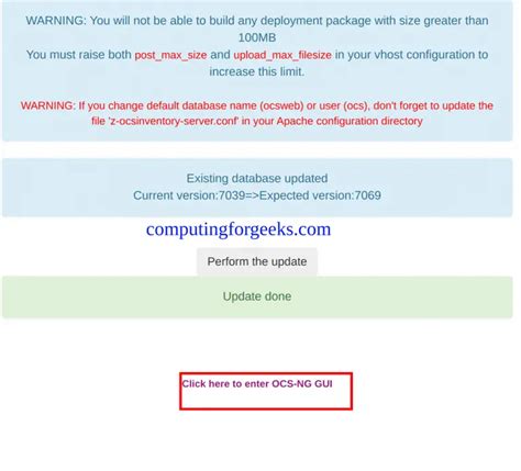 Install Ocs Inventory Server On Rocky Linux 8 Almalinux 8