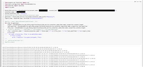 How To Get The Last Modification Time Of Each Files Present In Azure
