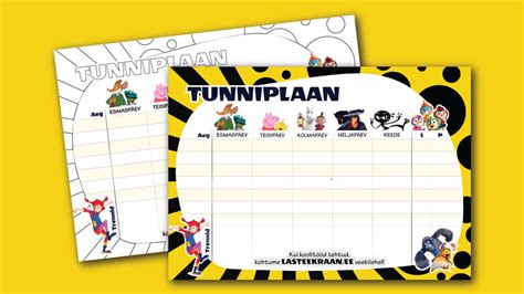 Tunniplaan Hooaeg Episood Lasteekraan Err
