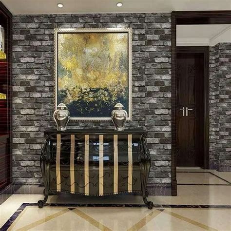 چگونه مدل کاغذ دیواری طرح آجر را در خانه خود استفاده کنیم؟ ماگرتا