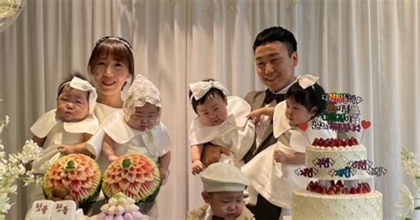 Cj푸드빌 빕스 34년만의 다섯쌍둥이 돌잔치 지원