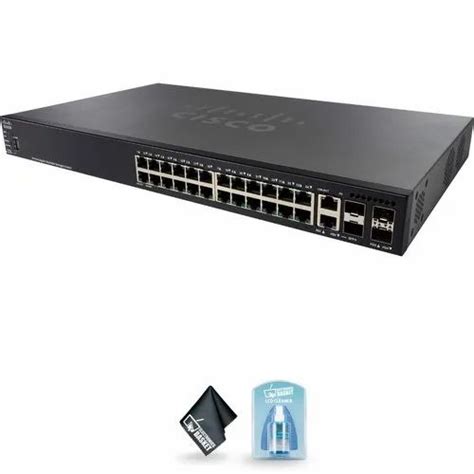 Black G Cisco SG P Port Gigabit PoE Managed Switch At Rs In New Delhi