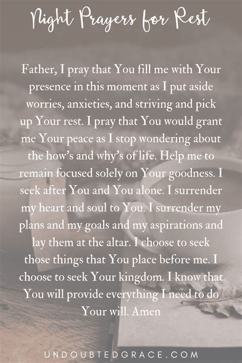 9 Powerful Night Time Prayers For Sleep To Calm The Anxious Mind