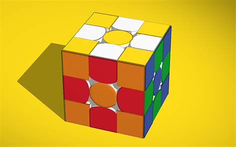 3d Design Rubik Cube Tinkercad