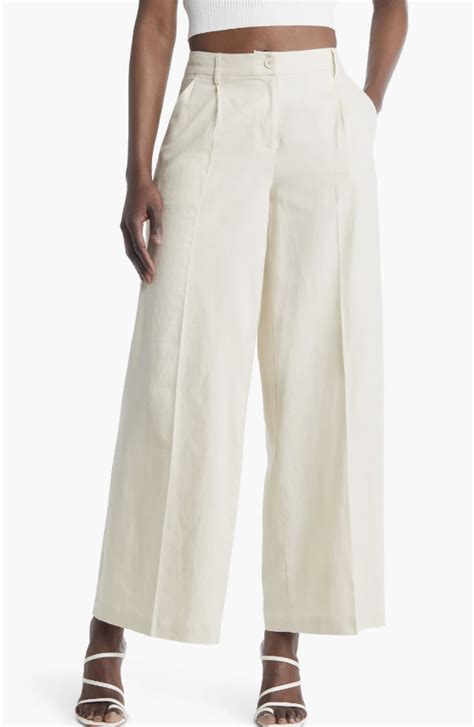 10 Wide Leg Linen Pants Youll Love And Summer Outfit Ideas Candie Anderson
