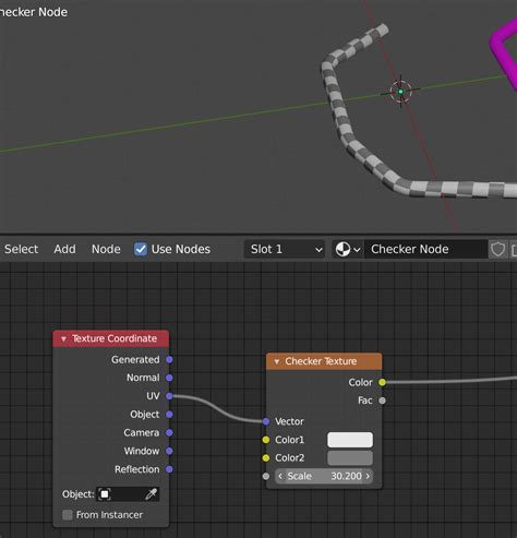 Checker Shader Node Strange Distortion Blender 2920 Blender Stack