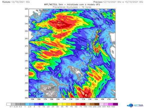 Previsão Do Tempo Chuva Volta Com Força Ao Sul Do Brasil Metsul