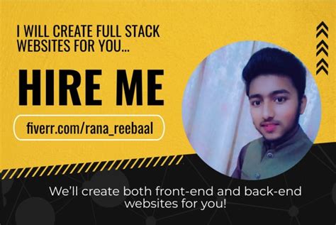 Create Mern Full Stack Websites By Ranareebaal Fiverr