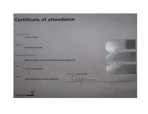 Evm Training Docx Business Administration Business