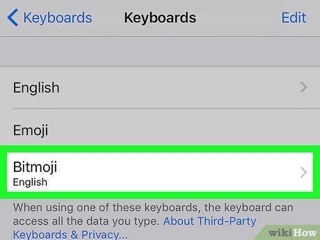 How To Add The Bitmoji Keyboard On IPhone 15 Steps