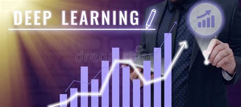 text sign showing deep learning business showcase hierarchical