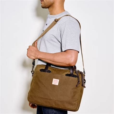 Filson Tin Cloth Compact Briefcase Old Souls Ny
