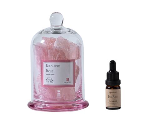 Blushing Rosé Gemstone Diffuser Candle Divas