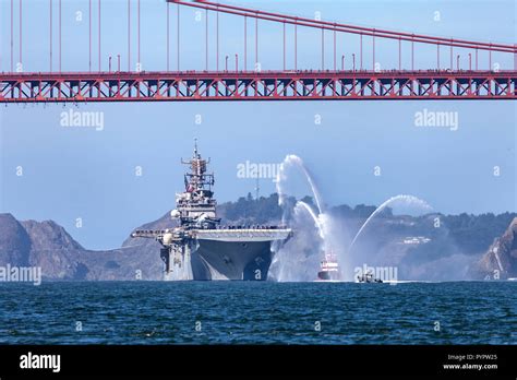 The Wasp Class Amphibious Assault Ship USS Bonhomme Richard LHD 6