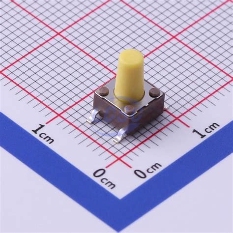 Dtsm Y V T R Diptronics Switches Mm Mm Round Button Ma Standing Paste Mm Spst V