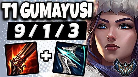 T1 Gumayusi Caitlyn Vs Xayah Adc Patch 136 Korea Challenger Youtube