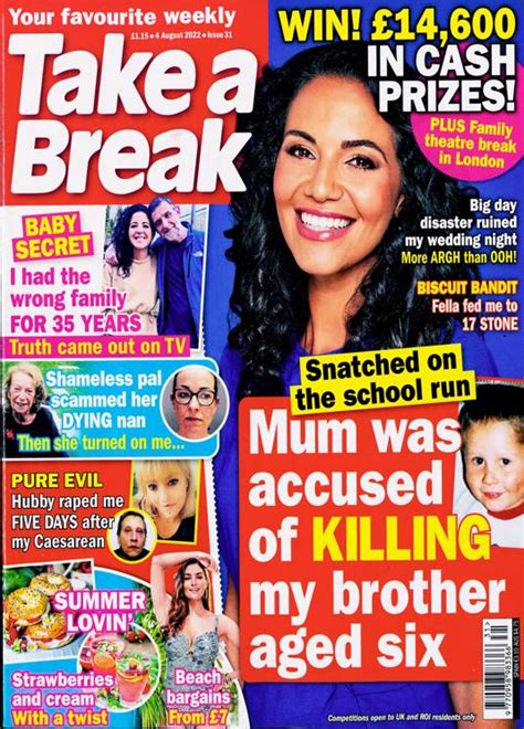 Take A Break Magazine Subscription Buy At Uk Womens