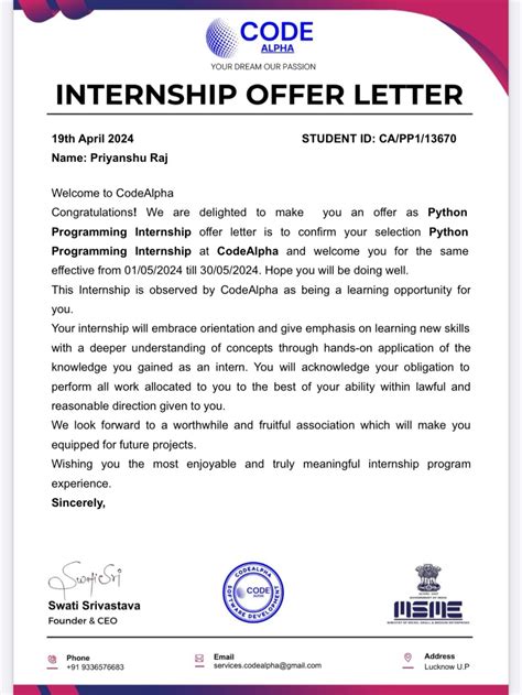 Priyanshu Raj On Linkedin Great Opportunity For Going To Be Part Of