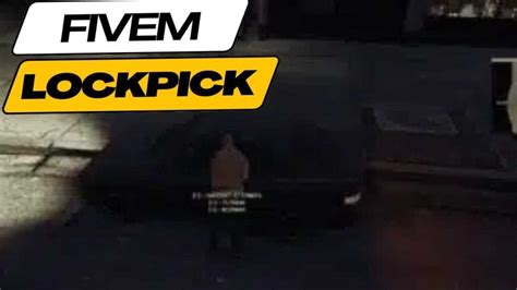 Fivem Lockpick Fivem Store