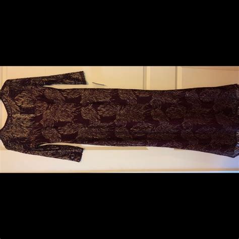 Marina Dresses Sequin Lace Long Sleeve Gown By Marina Poshmark