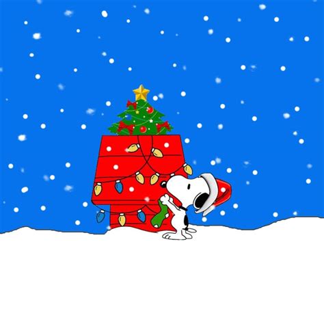 Snoopy 4ever Snoopy Christmas Snoopy Christmas Tree Christmas Card