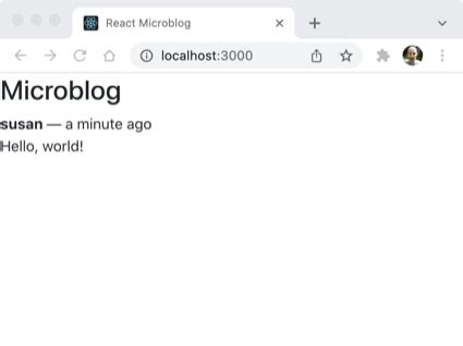 The React Mega Tutorial Chapter 2 Hello React Miguelgrinberg