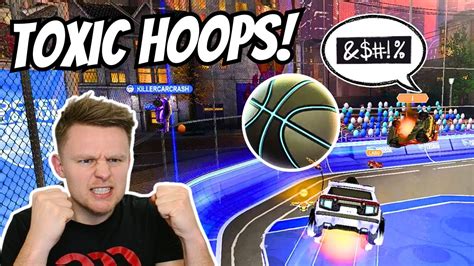 TOXICITY Already In SEASON 16 Rocket League Hoops YouTube