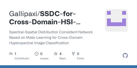 Github Gallipaxi Ssdc For Cross Domain Hsi Classification Spectral