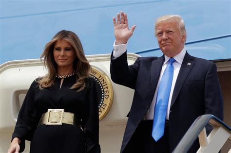 Trump Lands In Saudi Arabia For First Presidential Trip Abroad