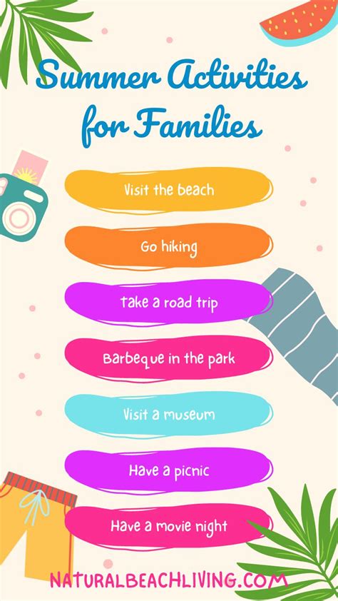 Exciting Summer Activities