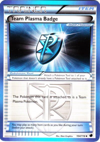 Pokémon Card Database Plasma Freeze 104 Team Plasma Badge