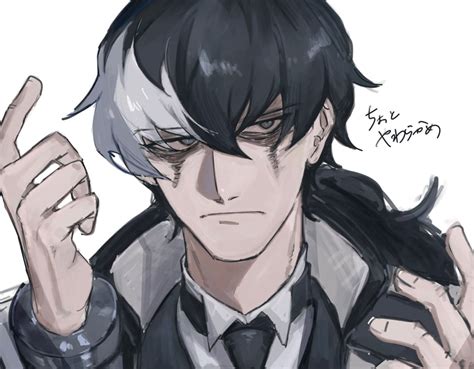 Simon Blackquill Ace Attorney Drawn By Cross Shark Danbooru