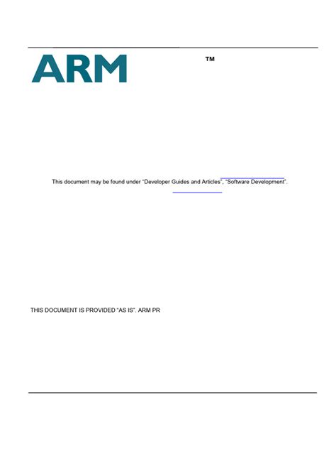 Arm® Neon™ Intrinsics Reference Pdf License Patent