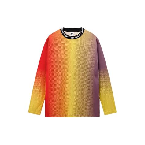 Nike X Stussy Ls T Shirt Multinike X Stussy Ls T Shirt Multi Ofour
