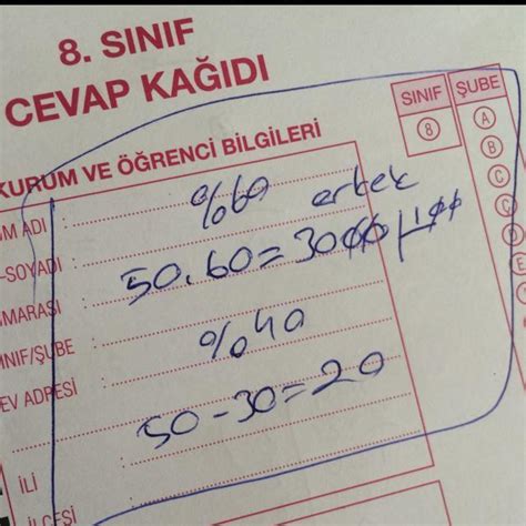 50 kişilik bir sınıfta öğrencilerin 60 ı erkektir sınıfta kaç kız