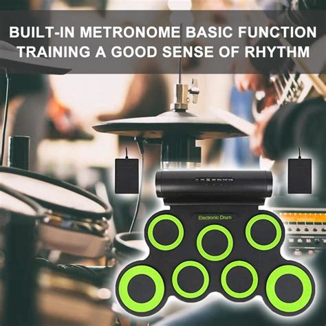 Portable Mini USB Electronic Drum Desktop Musical Grandado