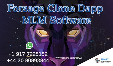 Forsage Clone MLM Dapp Software Smart Contract Developers