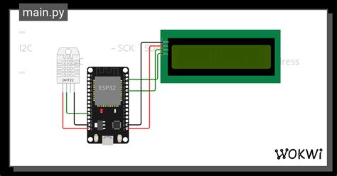 I C LCD Sample Copy Us Wokwi ESP STM Arduino Simulator