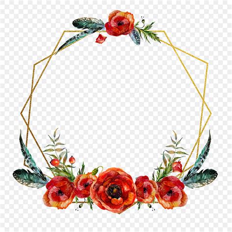 Flower Picture Frame Png Best Flower Site